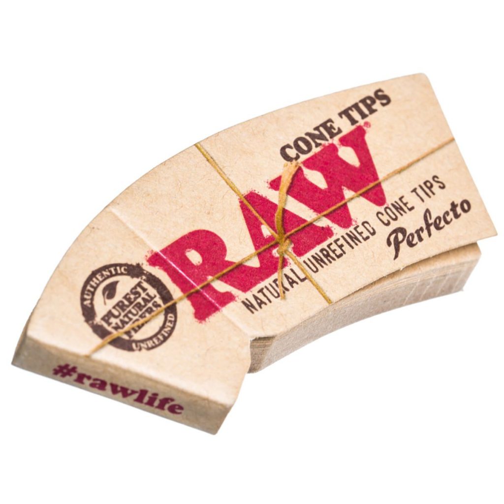 FILTROS RAW PERFECTO CURVOS DE CARTON x 32 - PARAINFERNALIA