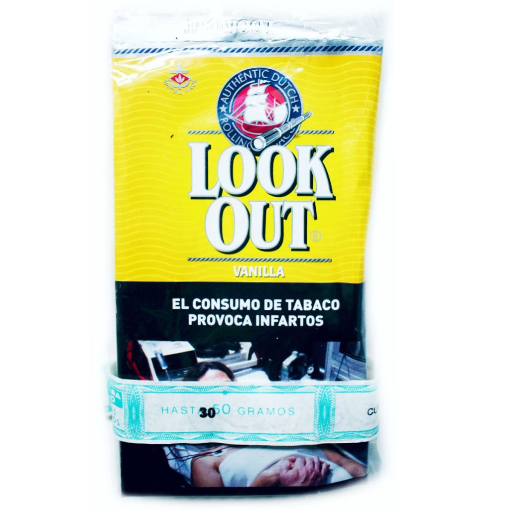 TABACO LOOK OUT VAINILLA x 30gr. - PARAINFERNALIA