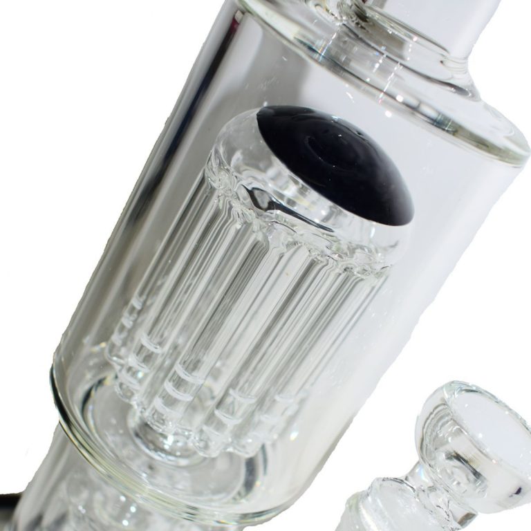 BONG DE VIDRIO PYREX PRECOLADOR DOBLE 30cm - PARAINFERNALIA