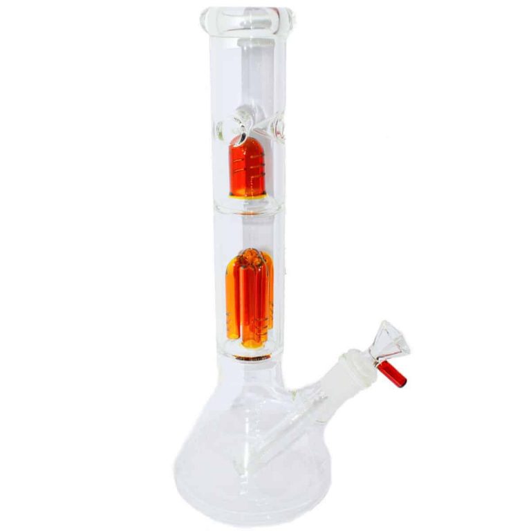 BONG DE VIDRIO PYREX ATRAPA HIELO 30cm - PARAINFERNALIA