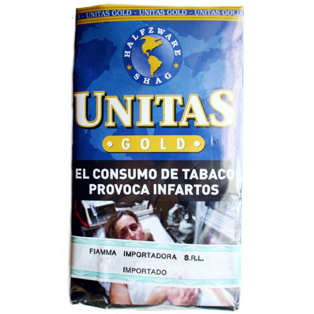 TABACO UNITAS GOLD x 30gr - PARAINFERNALIA