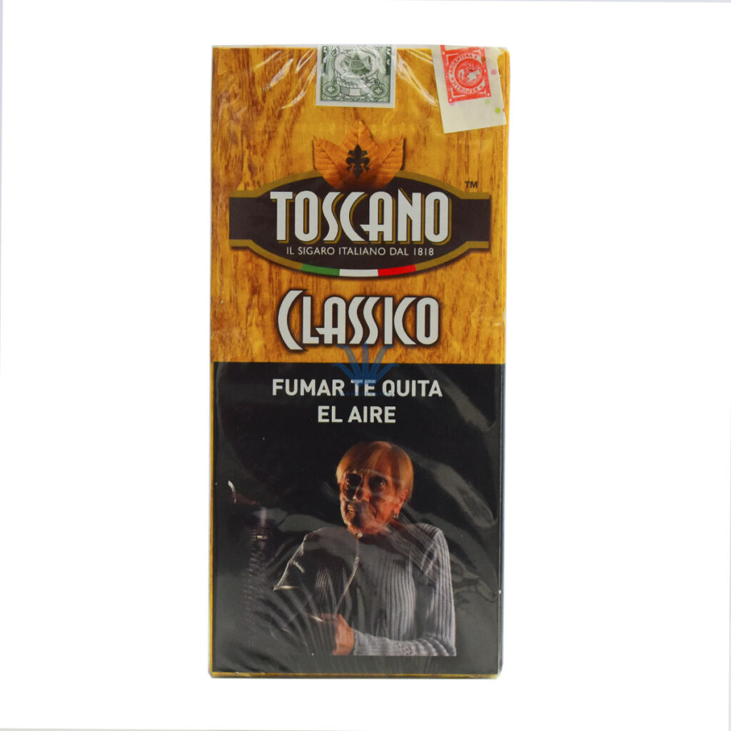 CIGARRO TOSCANO CLASSICO x 5 - PARAINFERNALIA