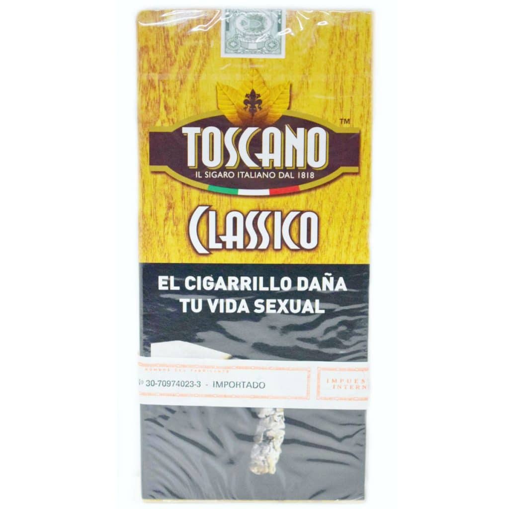 CIGARRO TOSCANO CLASSICO x 5 - PARAINFERNALIA