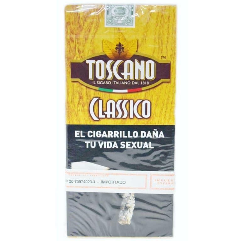 CIGARRO TOSCANO CLASSICO x 5 - PARAINFERNALIA