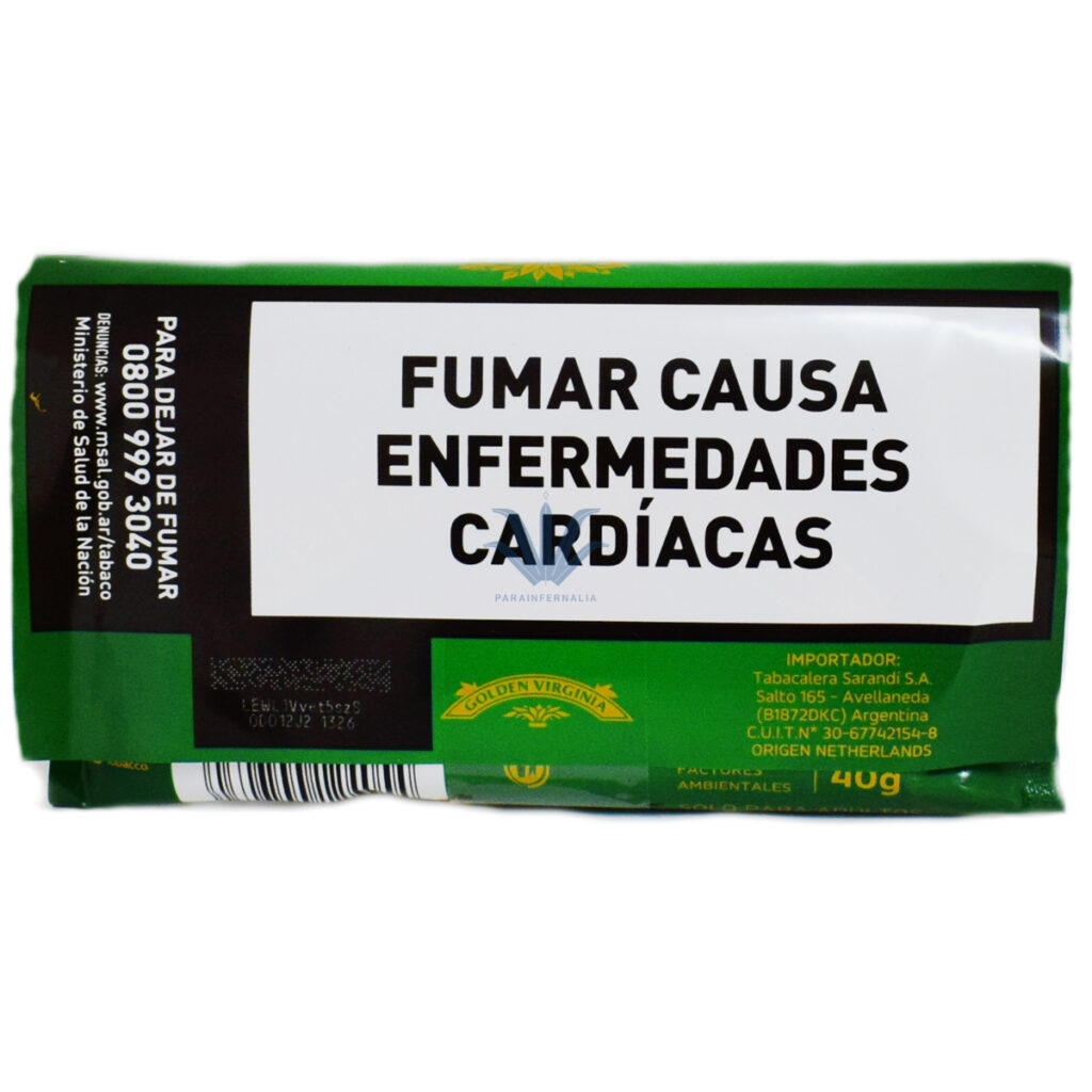 TABACO GOLDEN VIRGINIA x 30gr. - PARAINFERNALIA