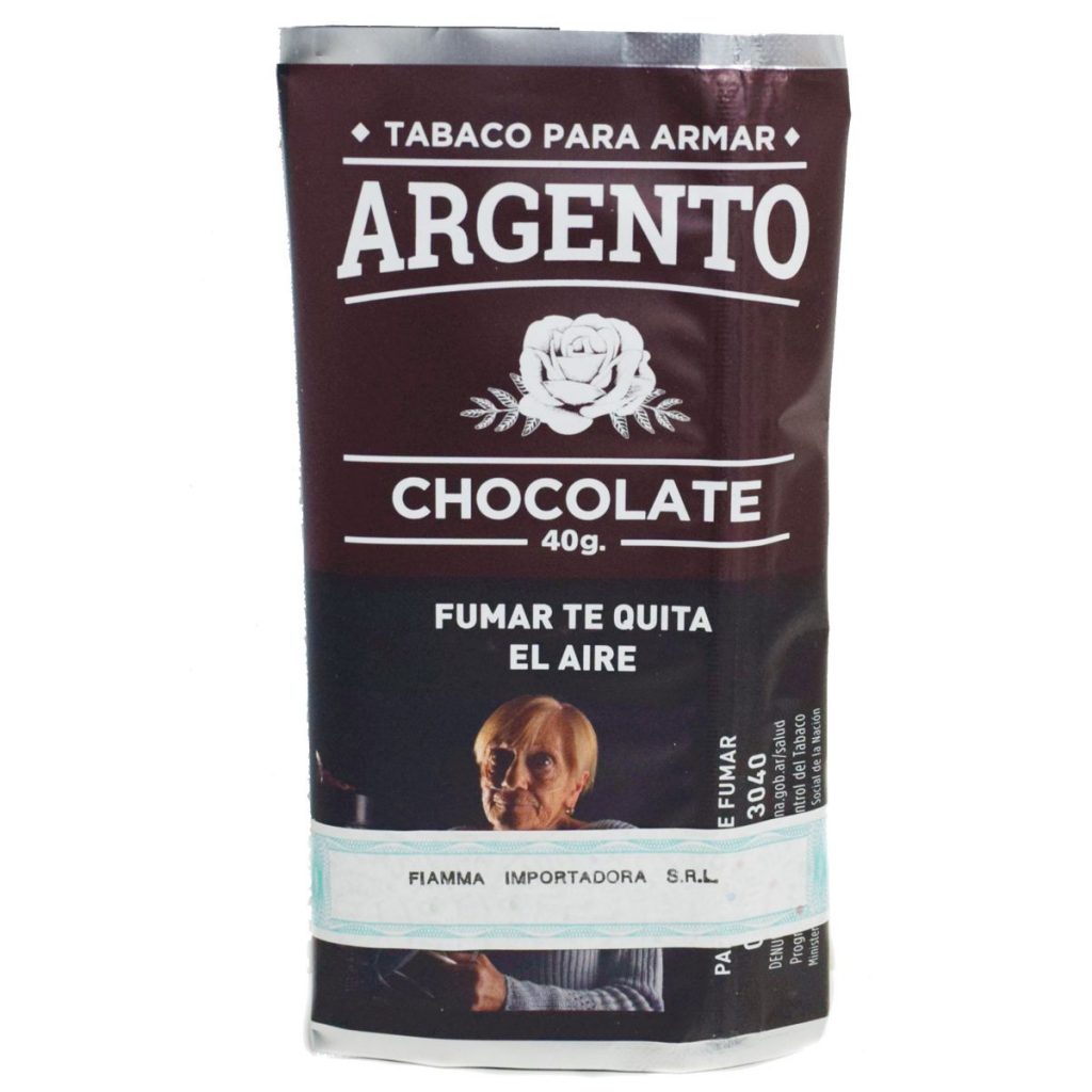 TABACO ARGENTO CHOCOLATE x 40gr. - PARAINFERNALIA