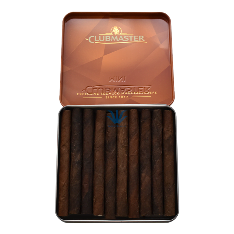 CIGARROS CLUBMASTER MINI BROWN CHOCOLATE x20 - PARAINFERNALIA