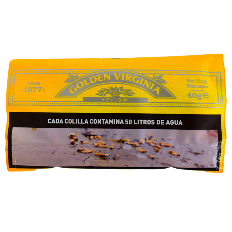 TABACO GOLDEN VIRGINIA YELLOW - PARAINFERNALIA