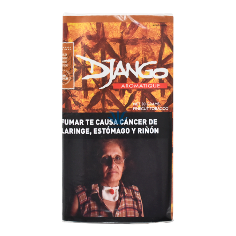 TABACO DJANGO AROMATIC 30gr - PARAINFERNALIA