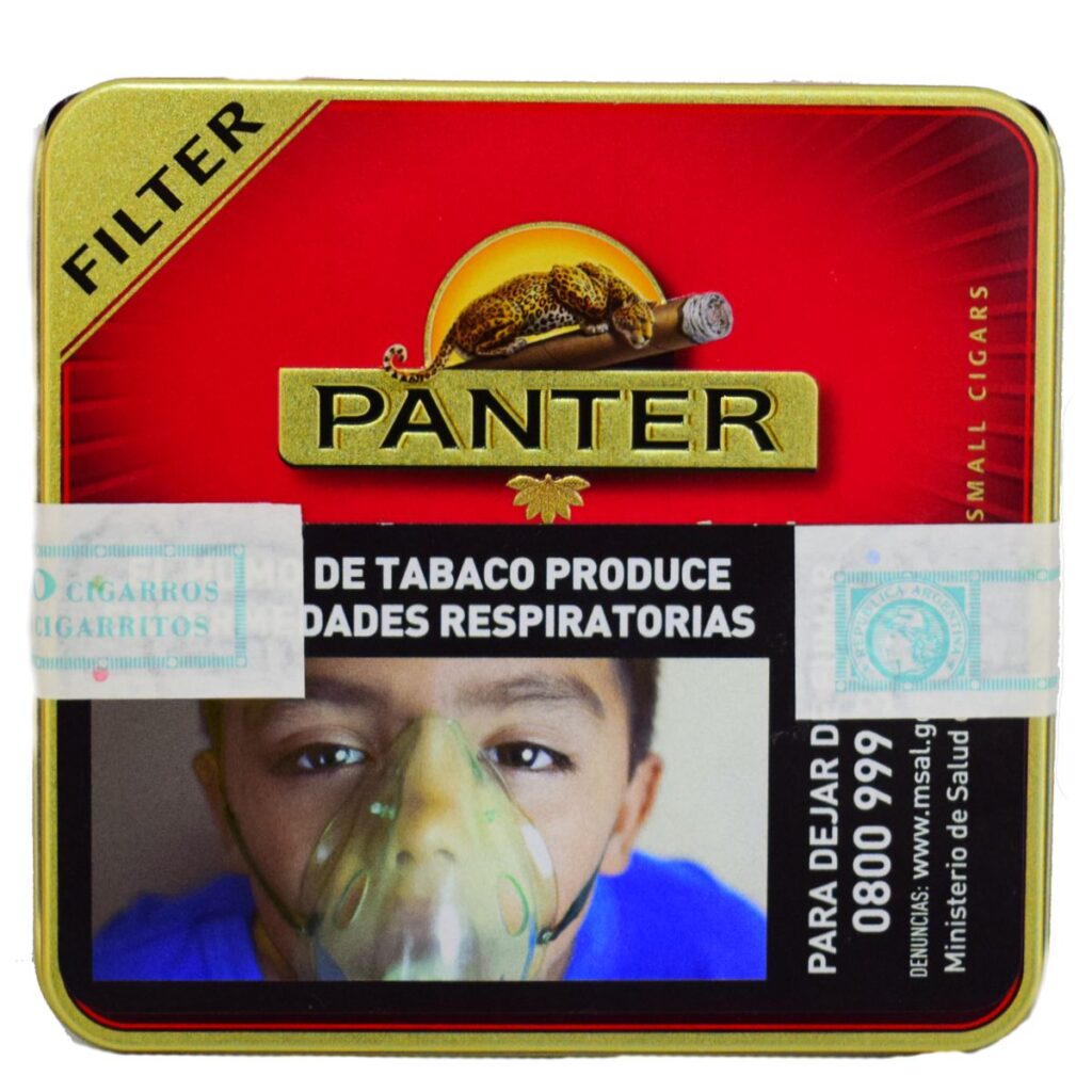 CIGARROS PANTER RED FILTER x10u - PARAINFERNALIA