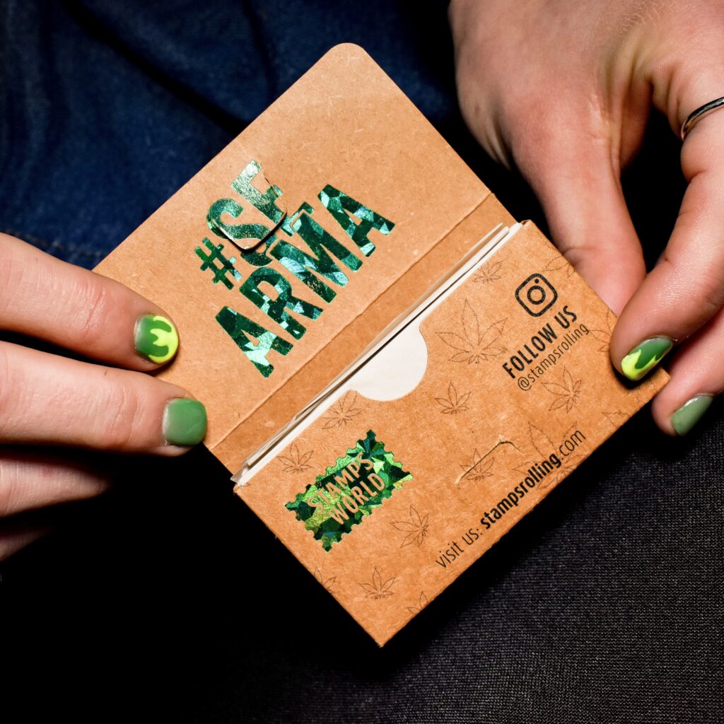 PAPEL STAMPS HEMP 1¼ 300 HOJAS - PARAINFERNALIA