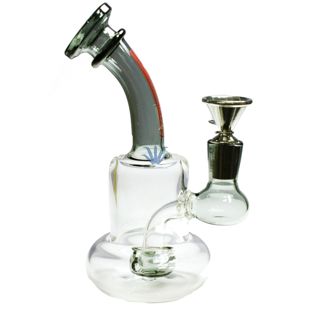 BONG DE VIDRIO PYREX BICOLOR 16cm - PARAINFERNALIA