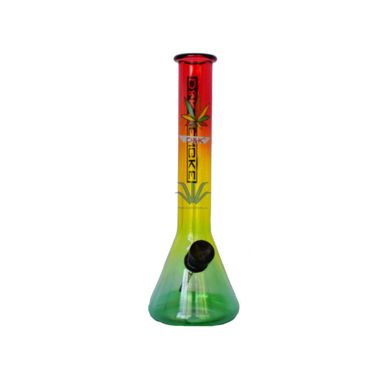 BONG PYREX MULTICOLOR MEDIANO 12CM - PARAINFERNALIA