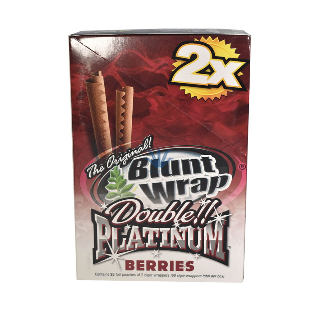 BLUNT WRAP DOUBLE PLATINUM BERRIES X2 - PARAINFERNALIA