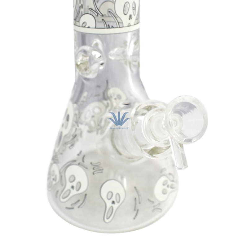 BONG VIDRIO GHOSTFACE 30CM - PARAINFERNALIA