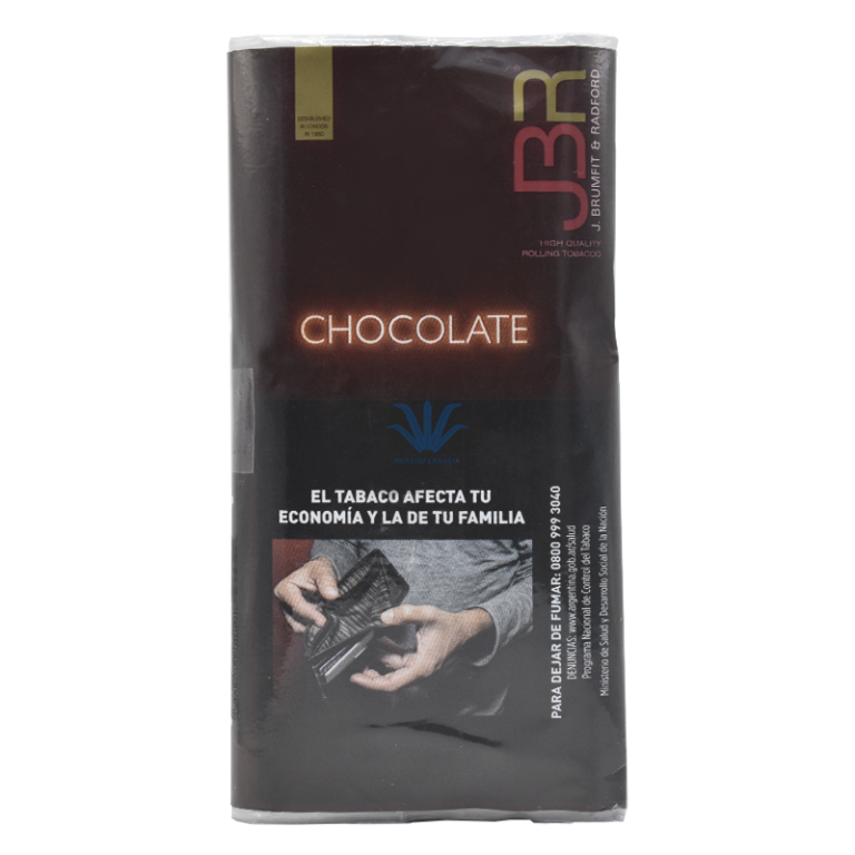 TABACO JBR CHOCOLATE 30GR - PARAINFERNALIA