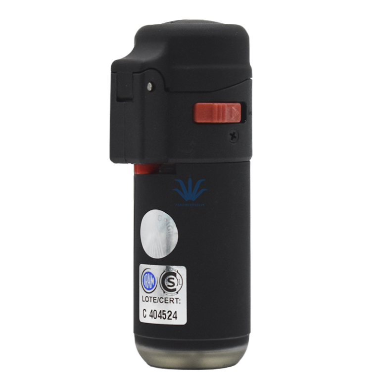 ENCENDEDOR ZENGAZ FLAME JET CATALITICO NEGRO - PARAINFERNALIA