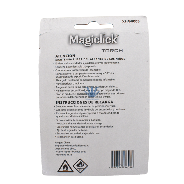 ENCENDEDOR MAGICLICK SOPLETE TORCH - PARAINFERNALIA