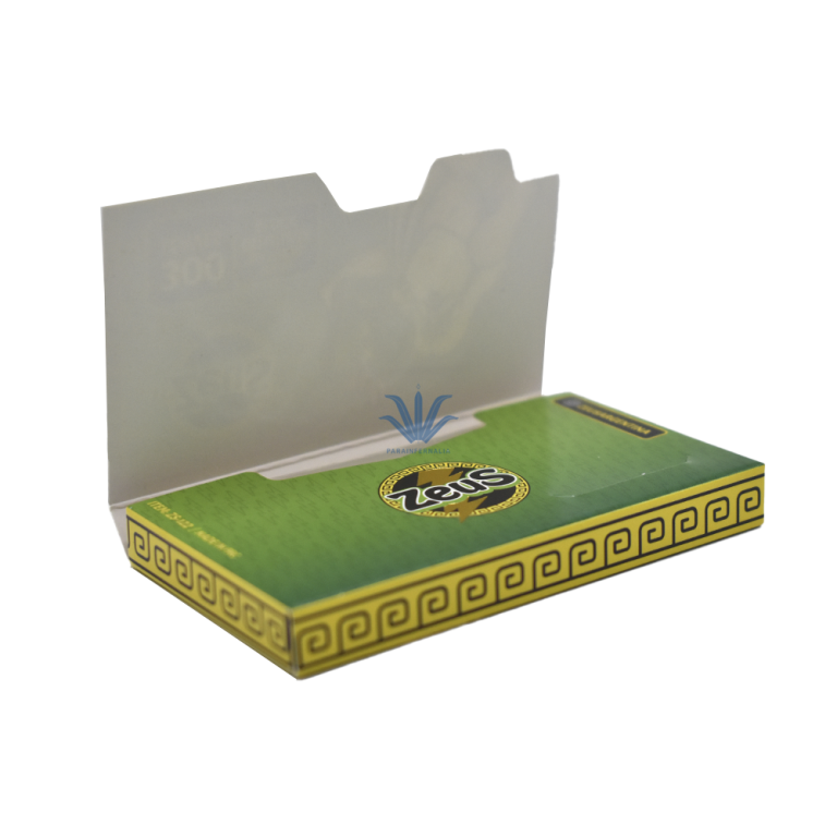 PAPEL ZEUS CELULOSA 300 HOJAS - PARAINFERNALIA