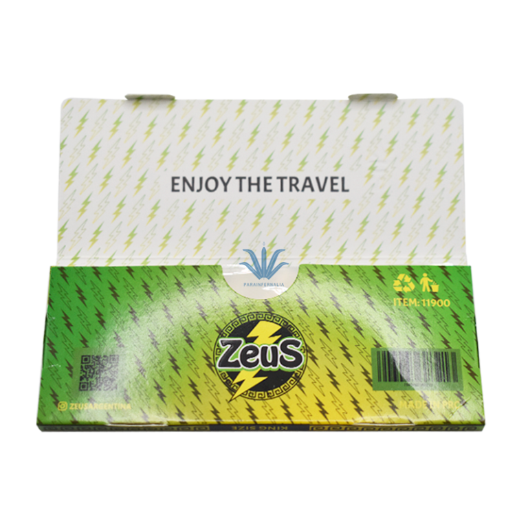 PAPEL ZEUS CELULOSA KING SIZE WIDER - PARAINFERNALIA