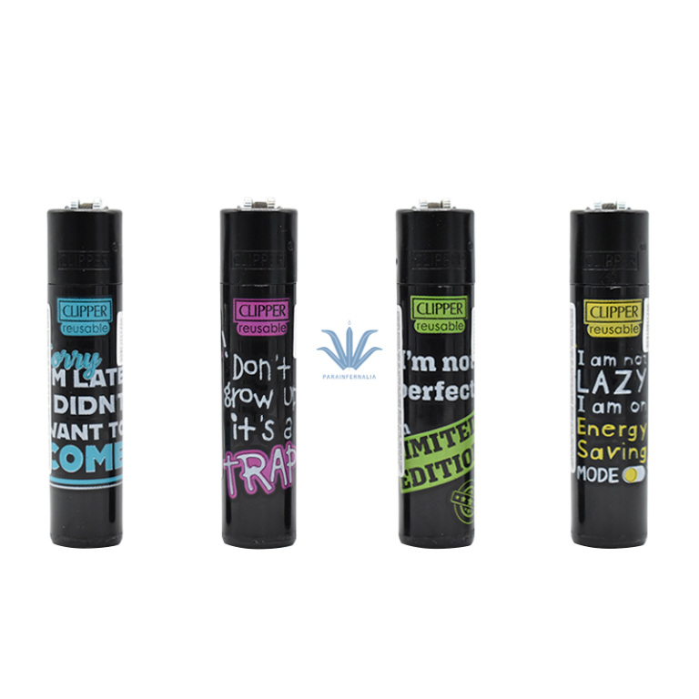 ENCENDEDOR CLIPPER FUNNY SAYINGS - PARAINFERNALIA