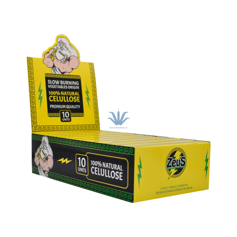 PAPEL ZEUS CELULOSA 500 HOJAS - PARAINFERNALIA