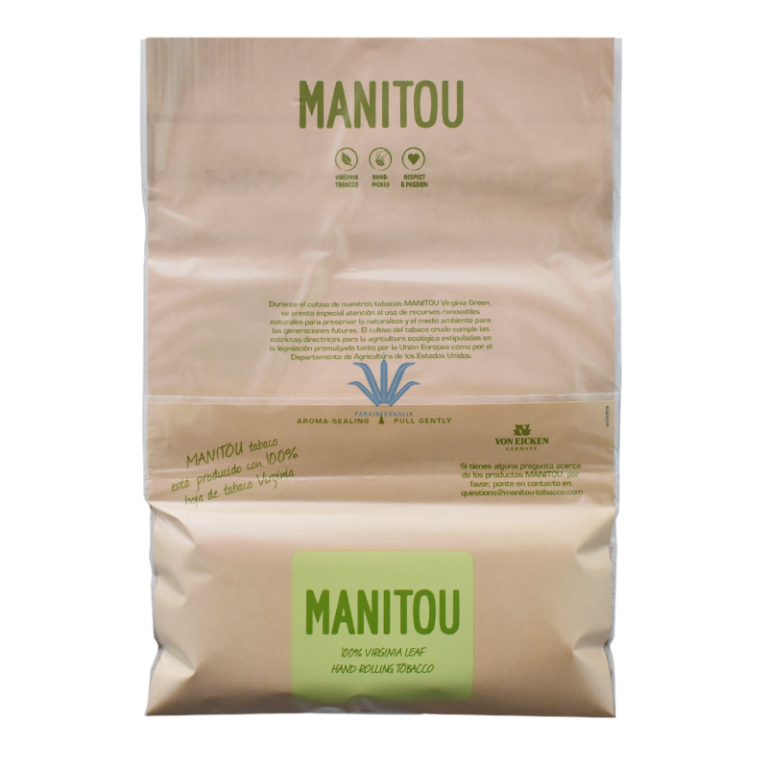 TABACO MANITOU ORGÁNICO 35GR - PARAINFERNALIA