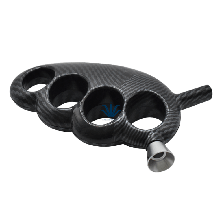 PIPA MANOPLA DE PLÁSTICO MR.JOINT NEGRO 14CM - PARAINFERNALIA