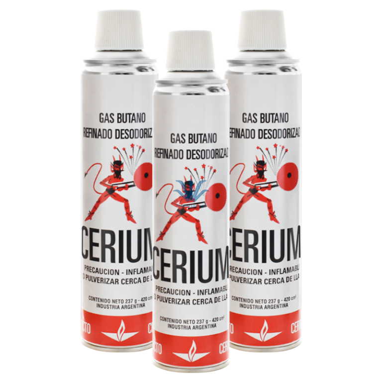 Gas Butano Cerium 400cc - PARAINFERNALIA