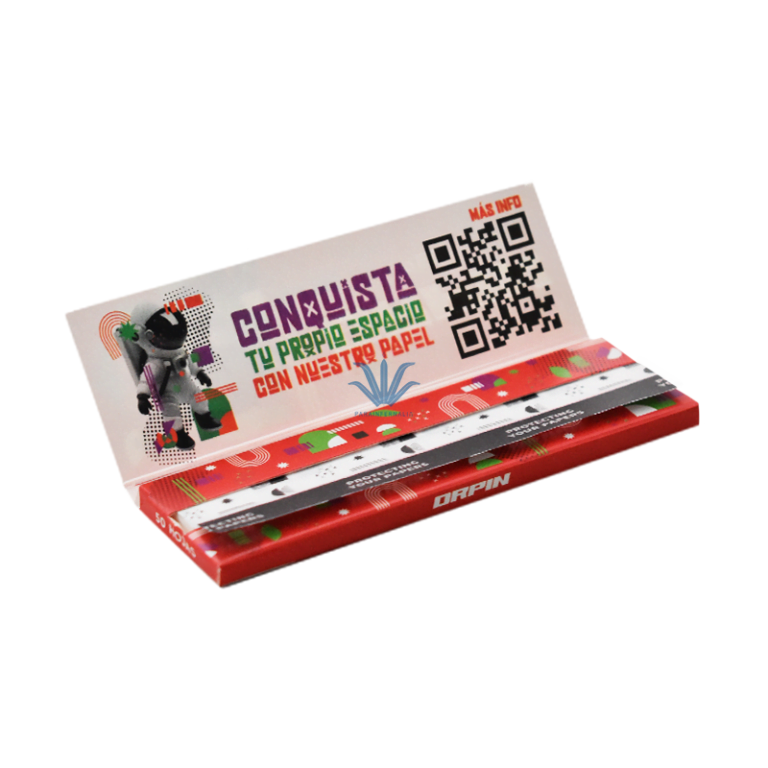 PAPEL DR PIN RED 78MM - PARAINFERNALIA